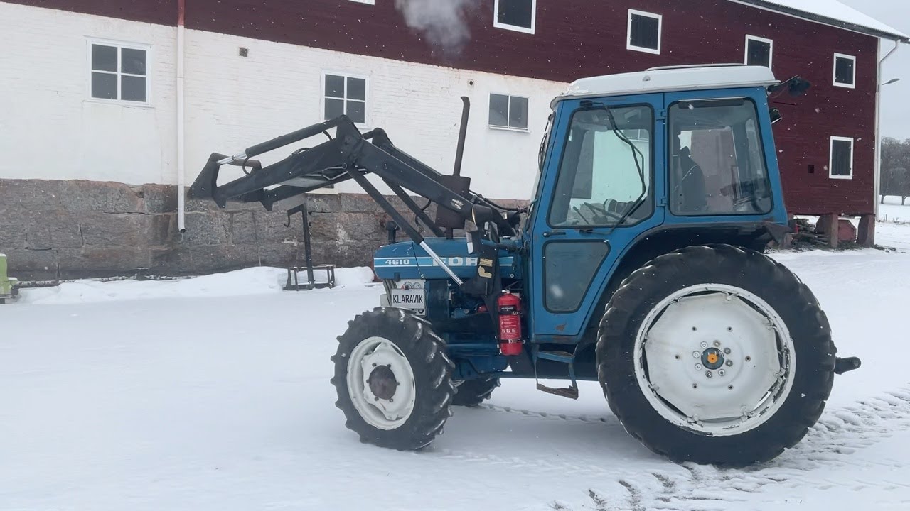 Köp Traktor Ford 4610 4WD på Klaravik - YouTube