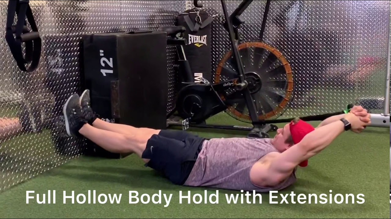 Hollow Body Hold with Anti Rotation Variations - YouTube