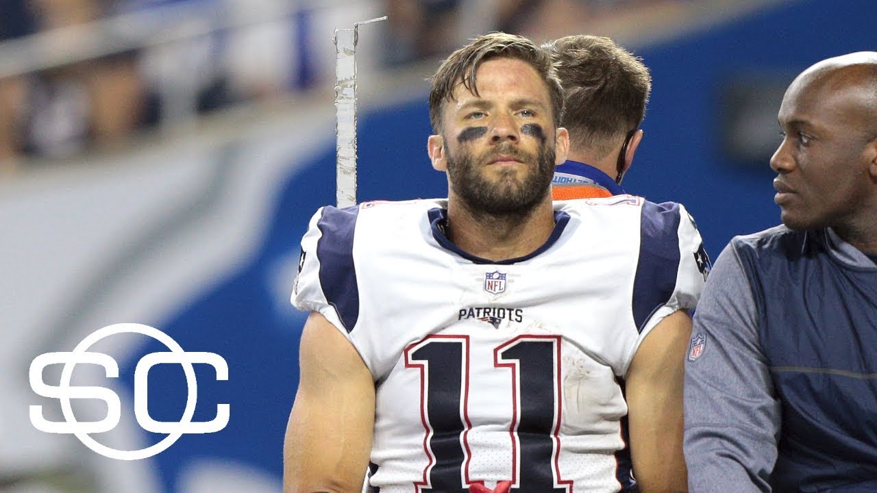 Julian Edelman out with torn ACL | SportsCenter | ESPN - YouTube