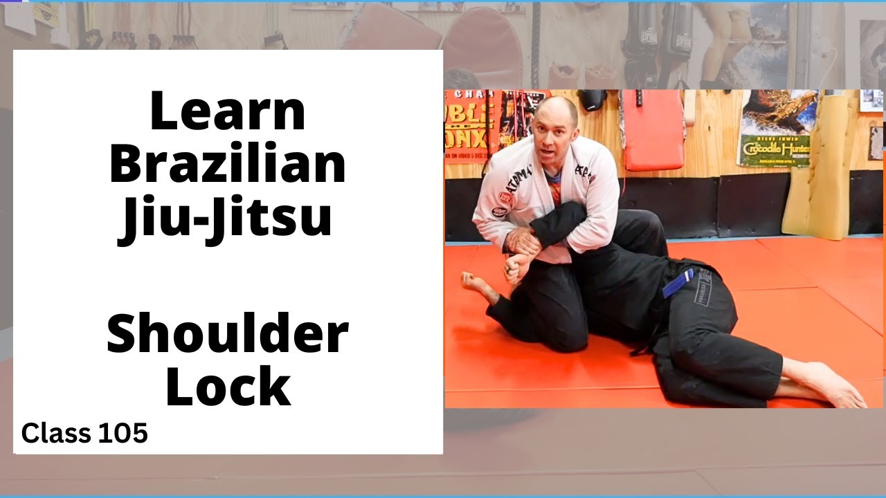 Shoulder Lock BJJ - Learn Brazilian Jiu Jitsu - YouTube