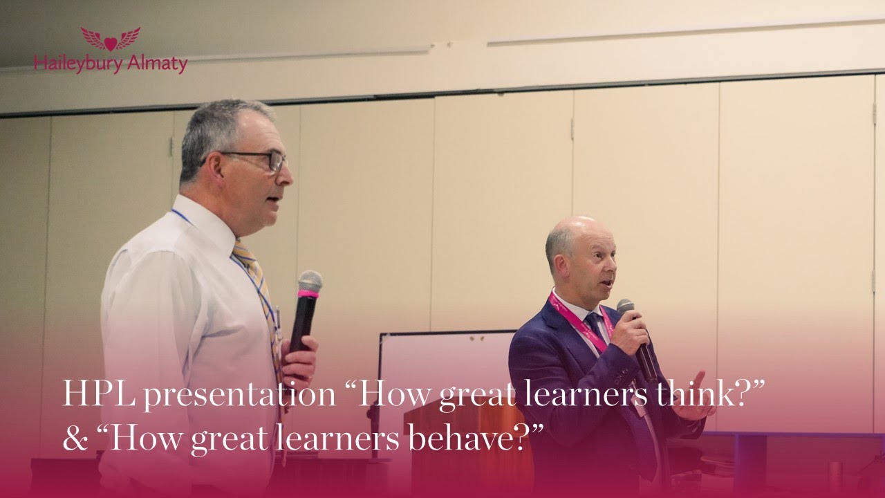 HPL presentation "How great learners think?" & "How great learners ...