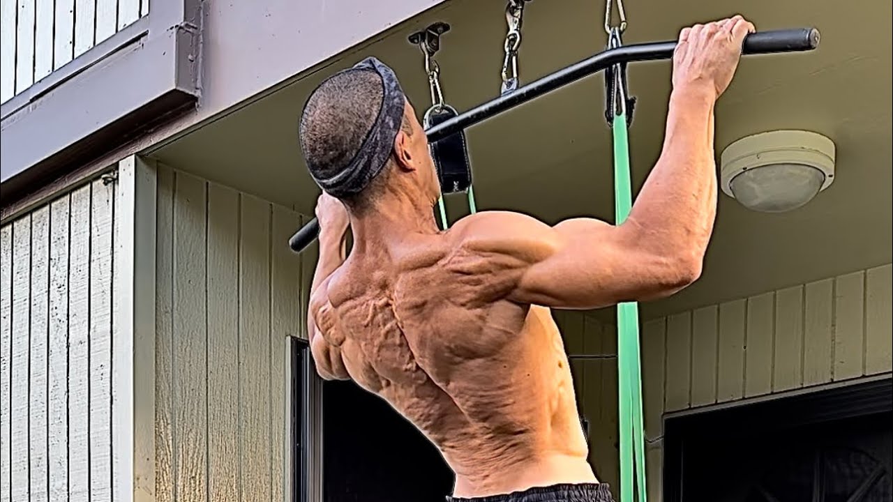 Assisted Pull Ups- age 55, May 3, 2024, 6:02 pm - YouTube