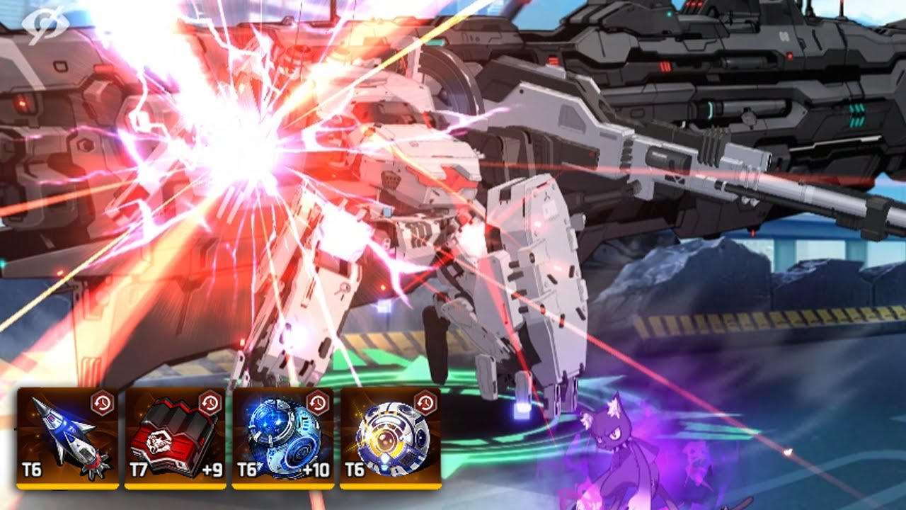 [Counter Side] [KR] Rearm Titan with Cooldown set in PVP - YouTube