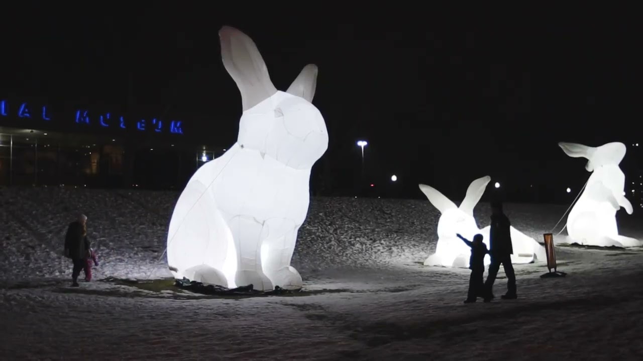 World of Winter Festival lights up Grand Rapids - YouTube