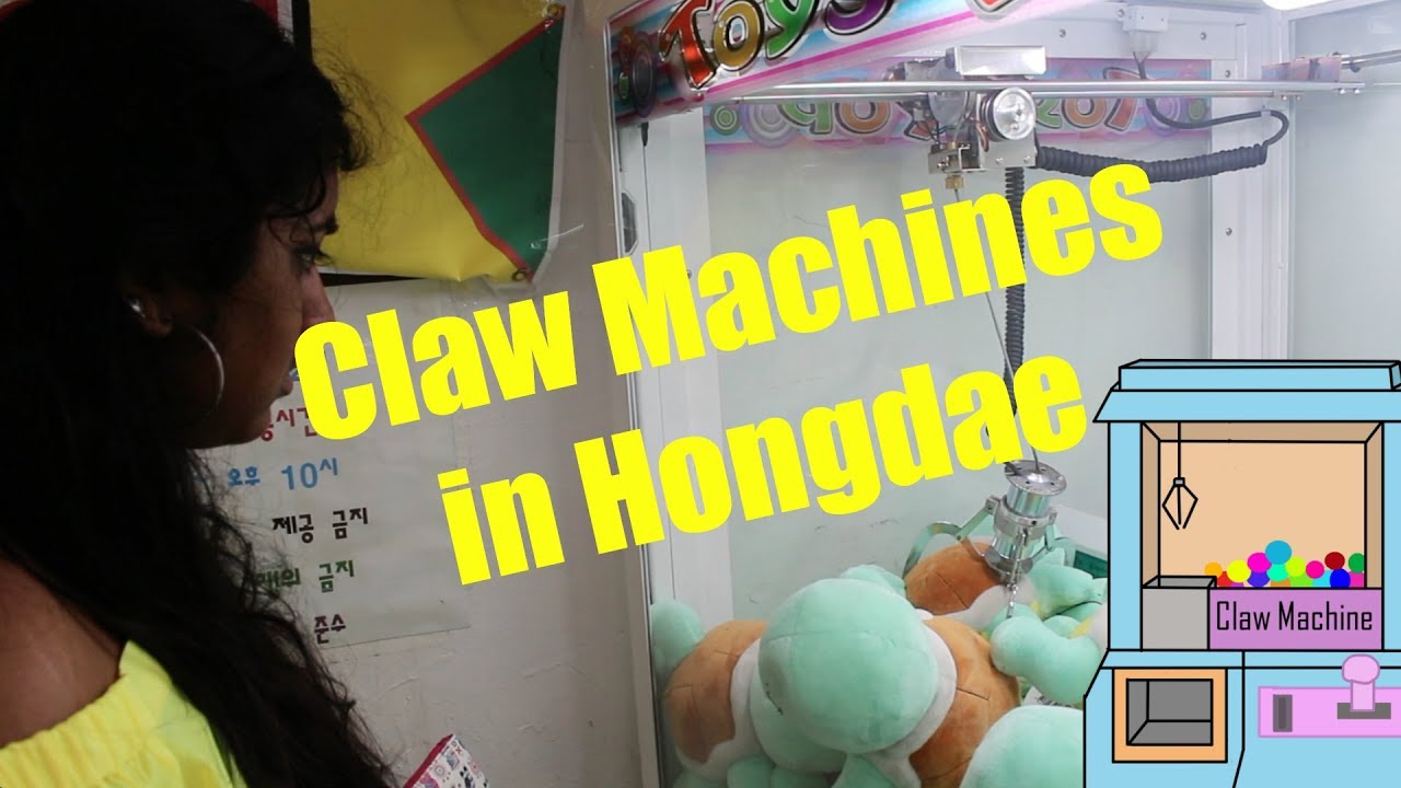JAPKO 2017 | Korea Vlog | Claw Machines in Hongdae - YouTube