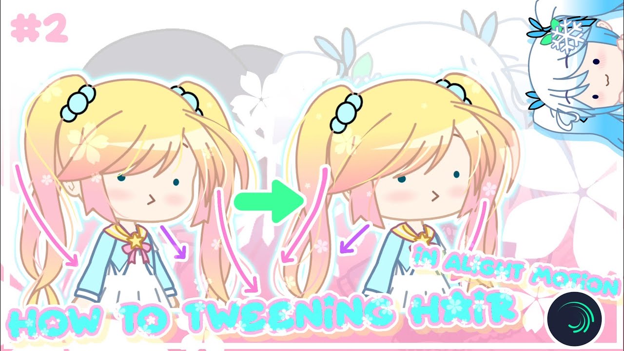 How To Tweening Hair in Alight Motion || Part 2 || Animated/Tweening ...