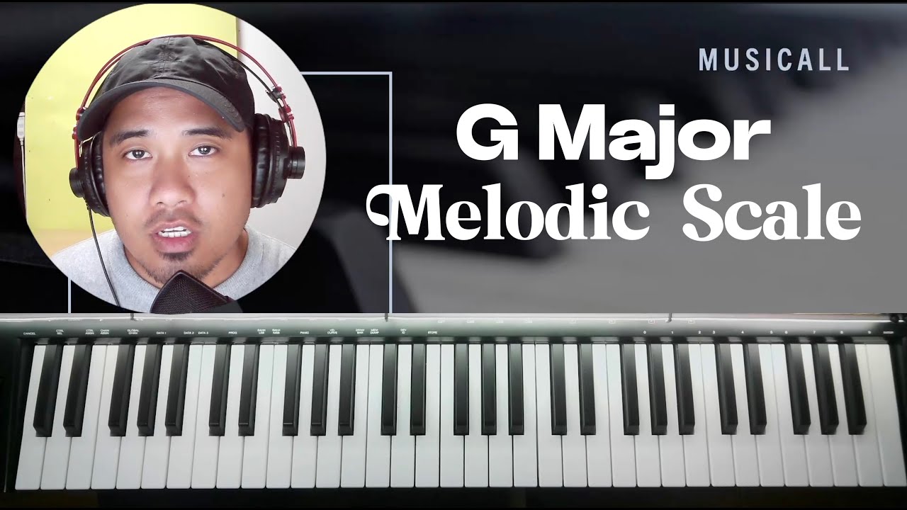 G Major Melodic Scale - YouTube