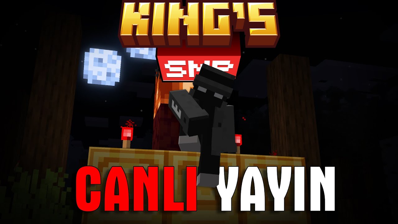SMP'de Canlı Yayın! #kingssmp #mccanlıyayın #minecraft - YouTube