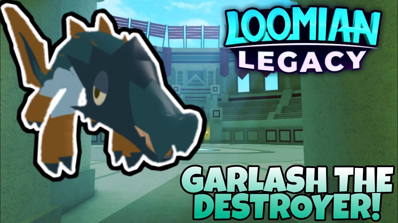 Garlash the Destroyer! - Loomian Legacy PvP - YouTube