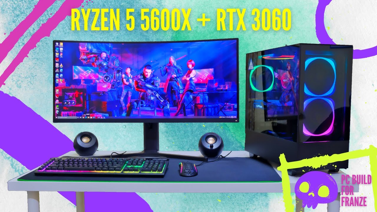 $1900 PC Build Vlog (2021) - It has a Ryzen 5 5600X and a Nvidia RTX ...