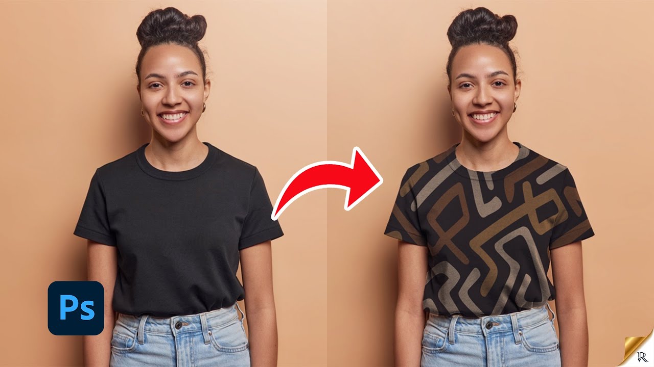 How to apply texture to cloth in Photoshop | unlock the secret - YouTube