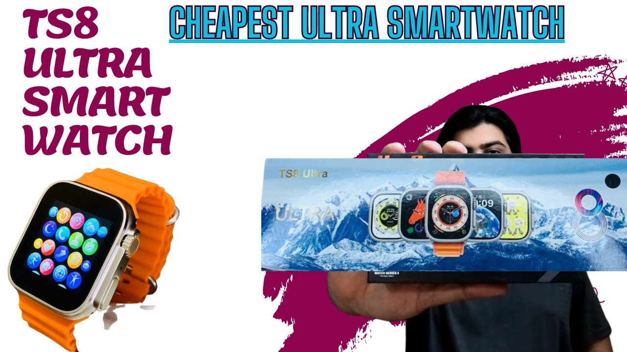 Apple TS8 ultra smartwatch | Pakistan ki sabsy sasti apple series 8 ...