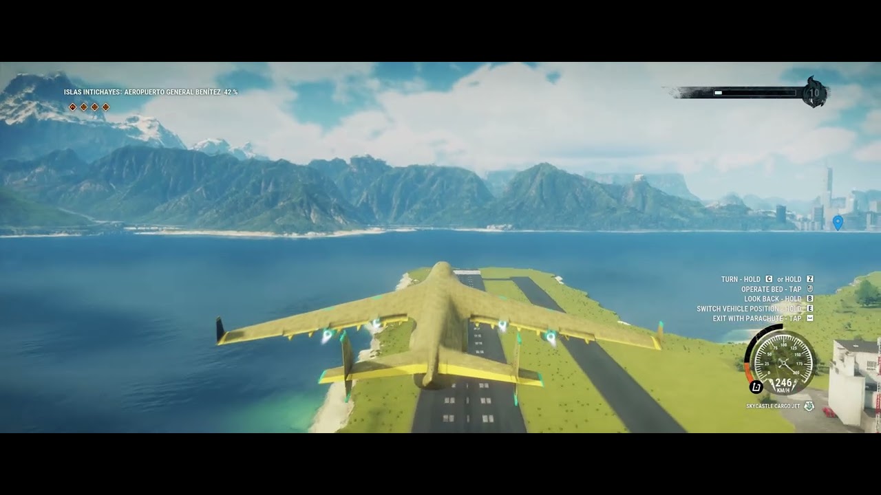 how to fly a plane... out of a plane... | Just Cause 4 - YouTube