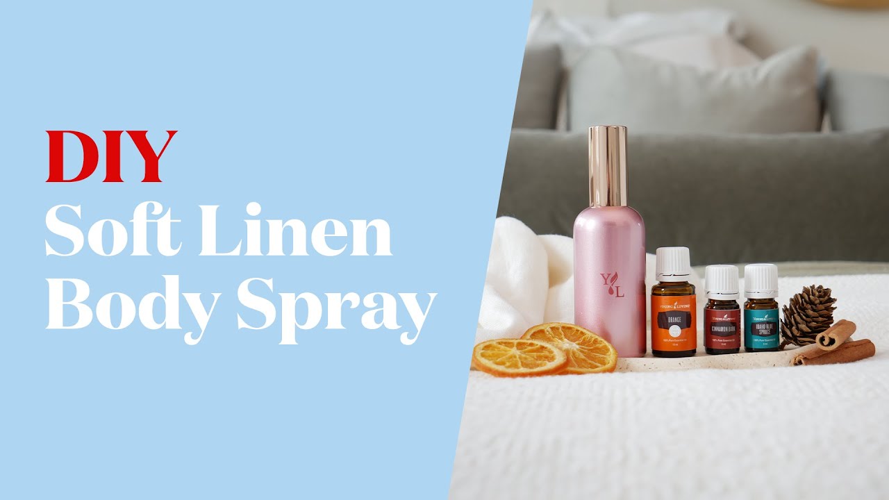 Soft Linen Body Spray | Young Living Europe - YouTube