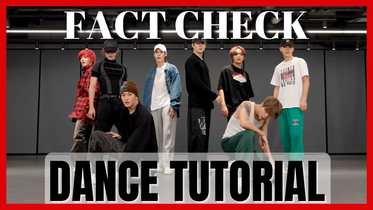 NCT 127 - 'Fact Check' Dance Practice Mirrored Tutorial (SLOWED) - YouTube
