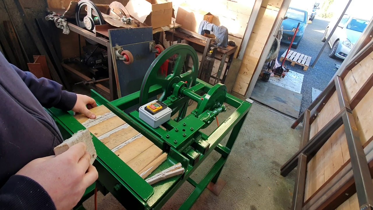 kindling machine - YouTube