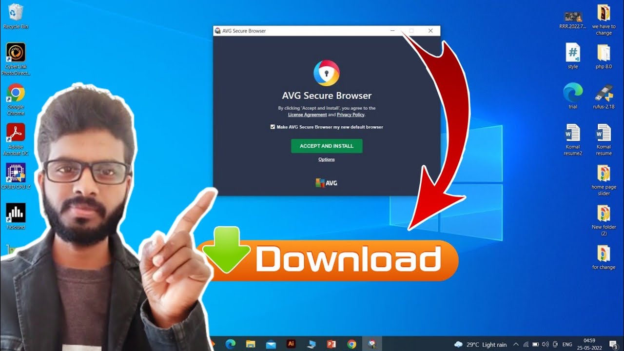 How to download AVG browser? || Download AVG browser for Windows in ...