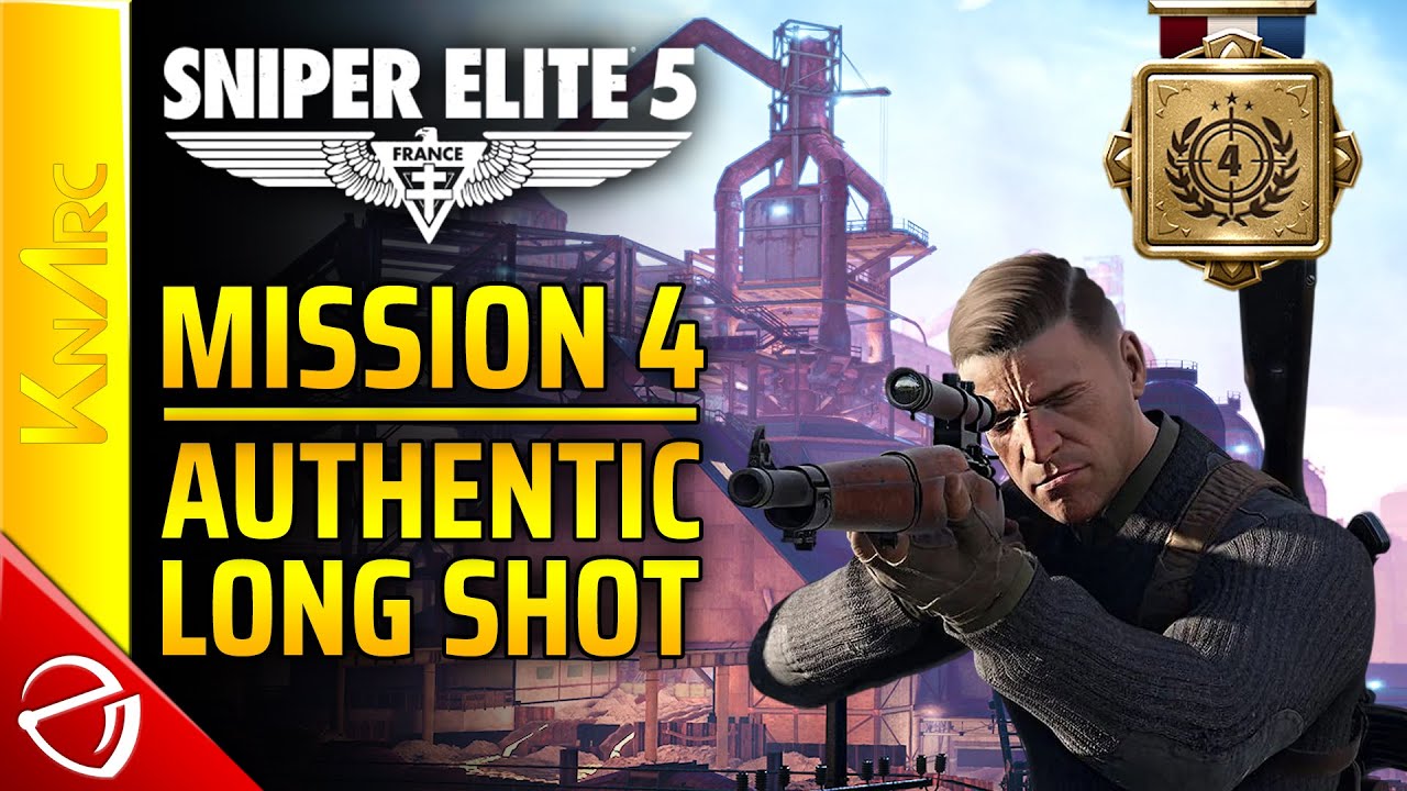 Mission 4 - Authentic Long Shot Medal - Sniper Elite 5 - YouTube