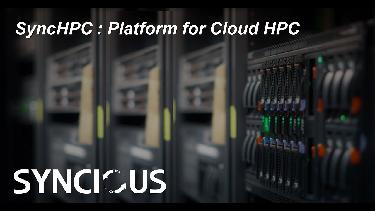 Introduction Video : SyncHPC (Cloud HPC Hosting Platform) - YouTube