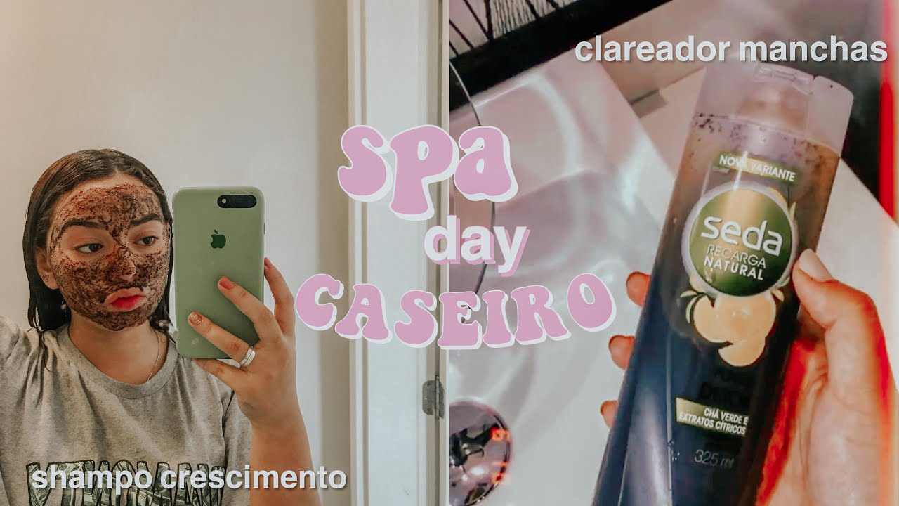 SPA DAY CASEIRO / Nicolly Lopes 🤍 - YouTube