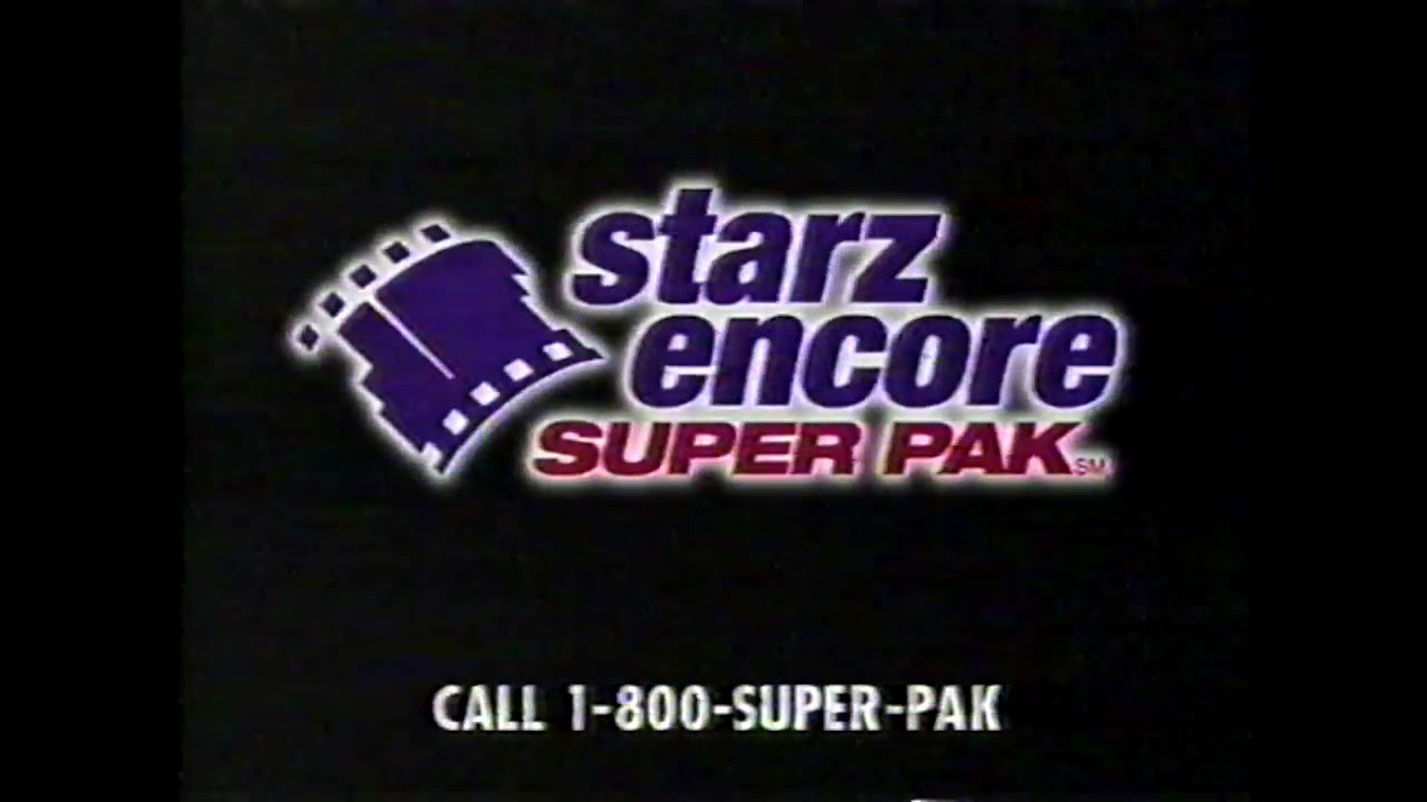 Starz Encore Super Pak for only $12 a month (2000) advert - YouTube
