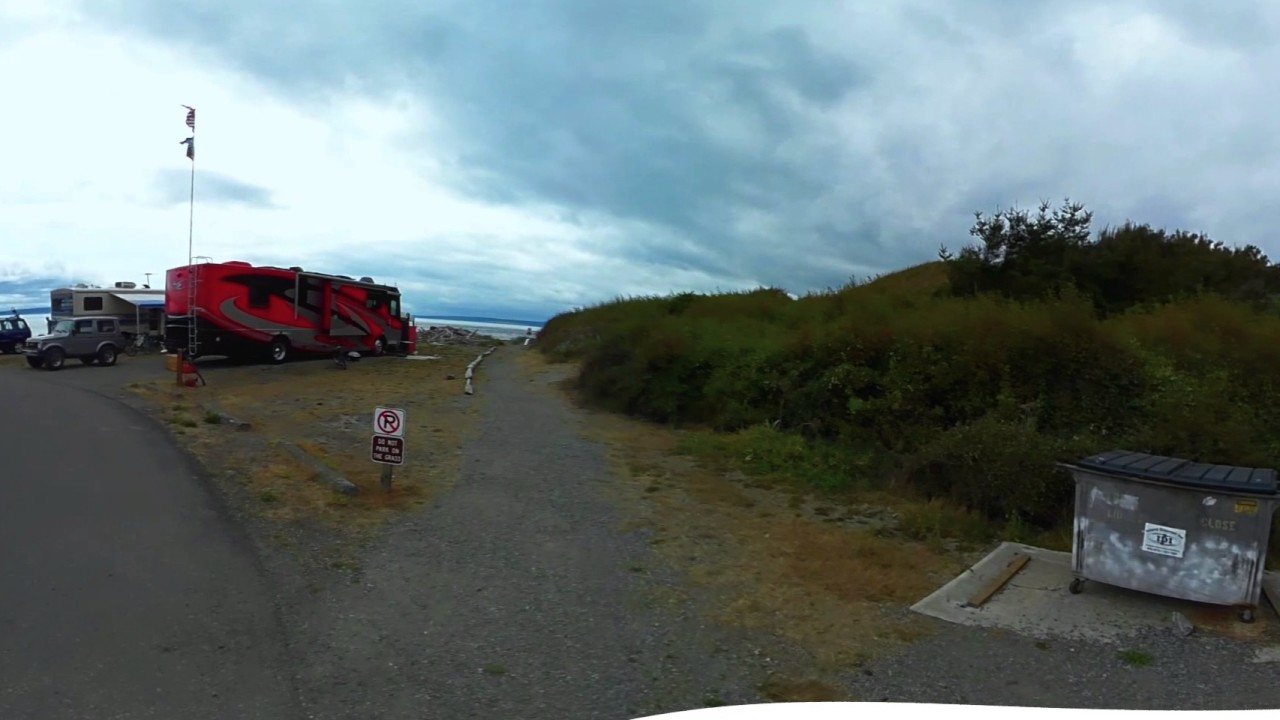 Fort Casey State Park Campground Washington - 360 Video Virtual Tour 4K ...