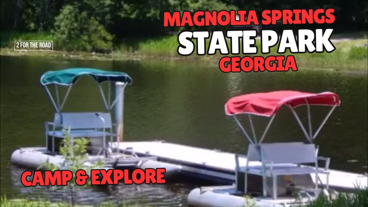 Camping Magnolia Springs State Park awesome springs and Georgia Civil ...