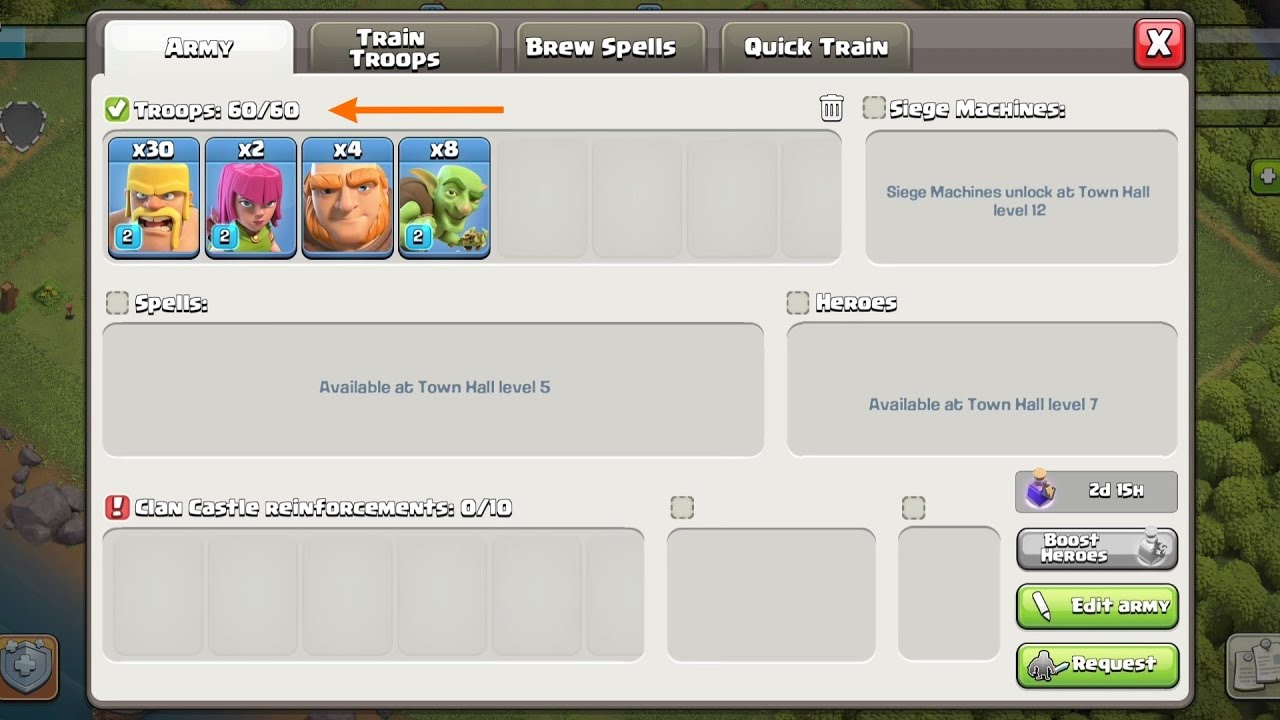 How to Increase Troops Training Capacity - Clash of Clans (CoC) | How ...