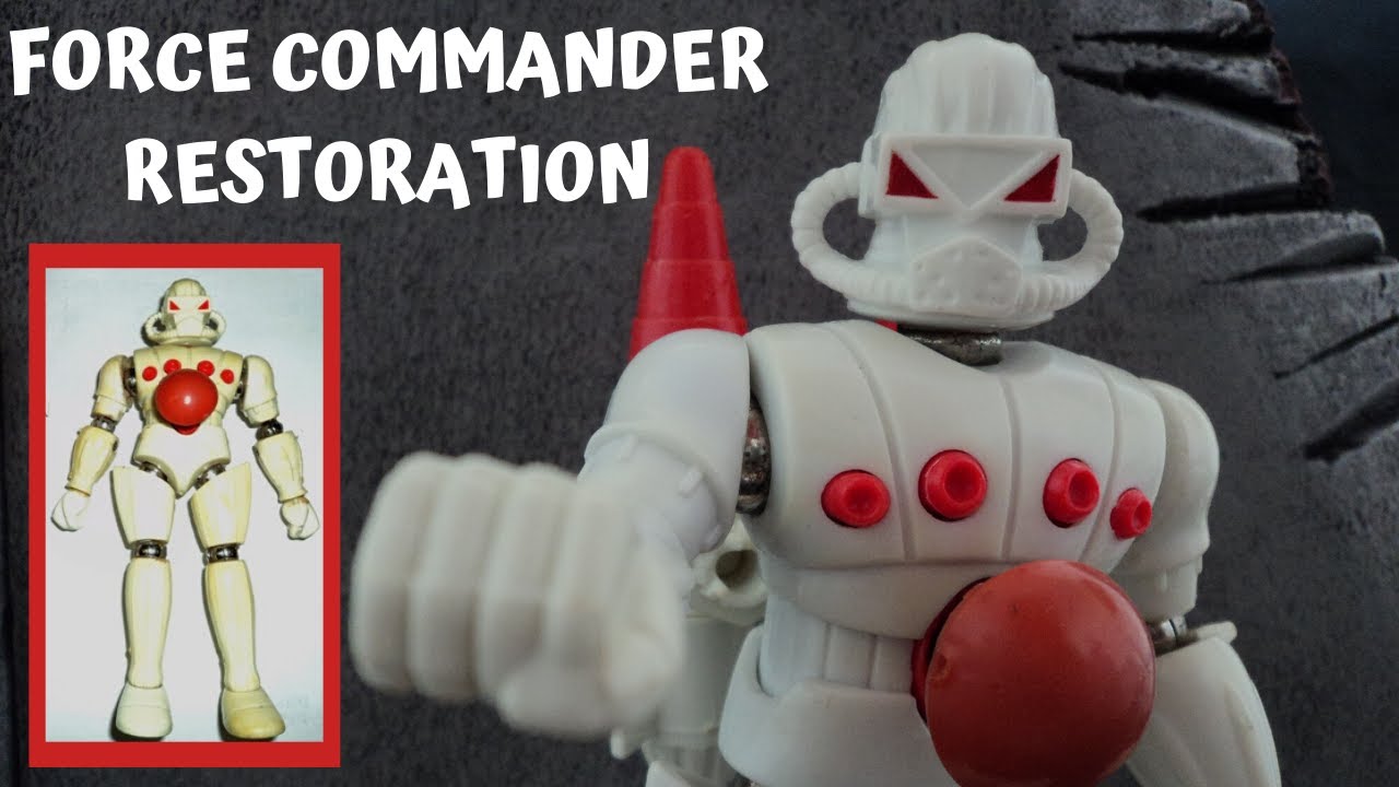 Micronauts Force Commander Restoration - YouTube