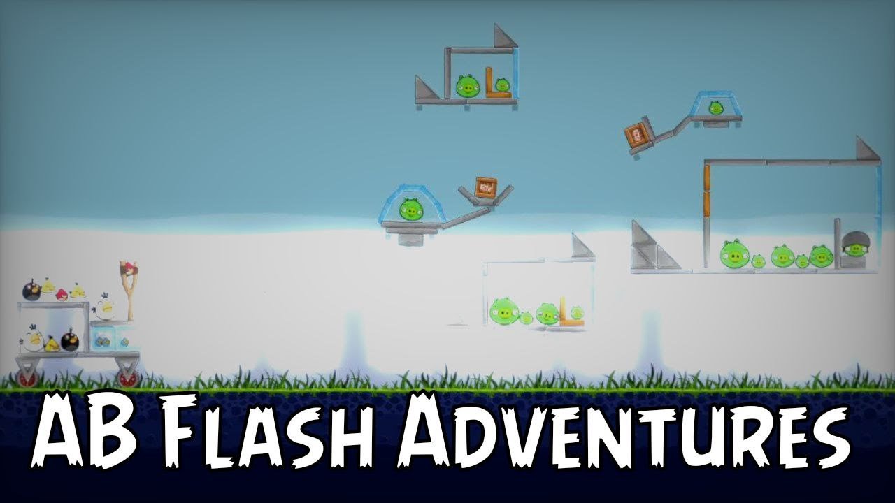 Angry Birds Flash Adventures - YouTube