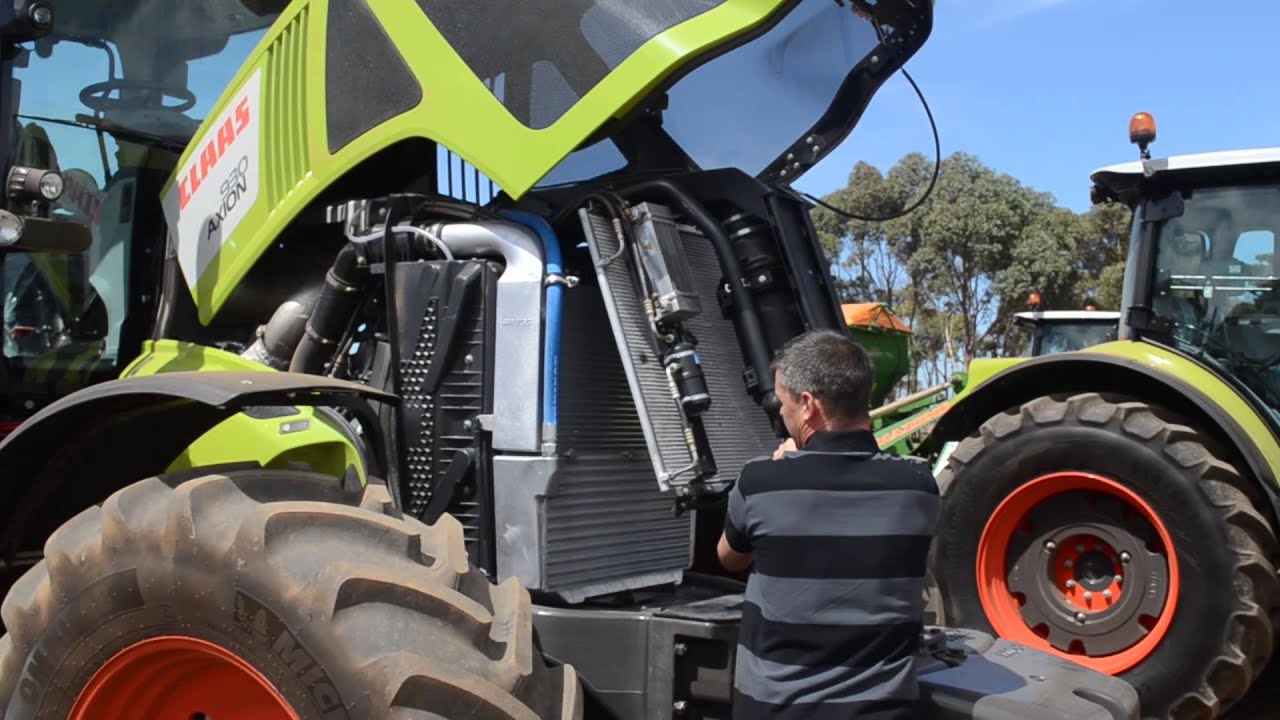 Claas launches new tractors - YouTube