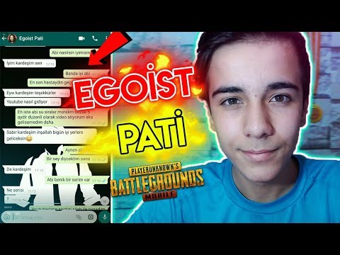 EGOİST PATİ'NİN SEÇTİĞİ SİLAH İLE OYNADIM  -  PUBG Mobile