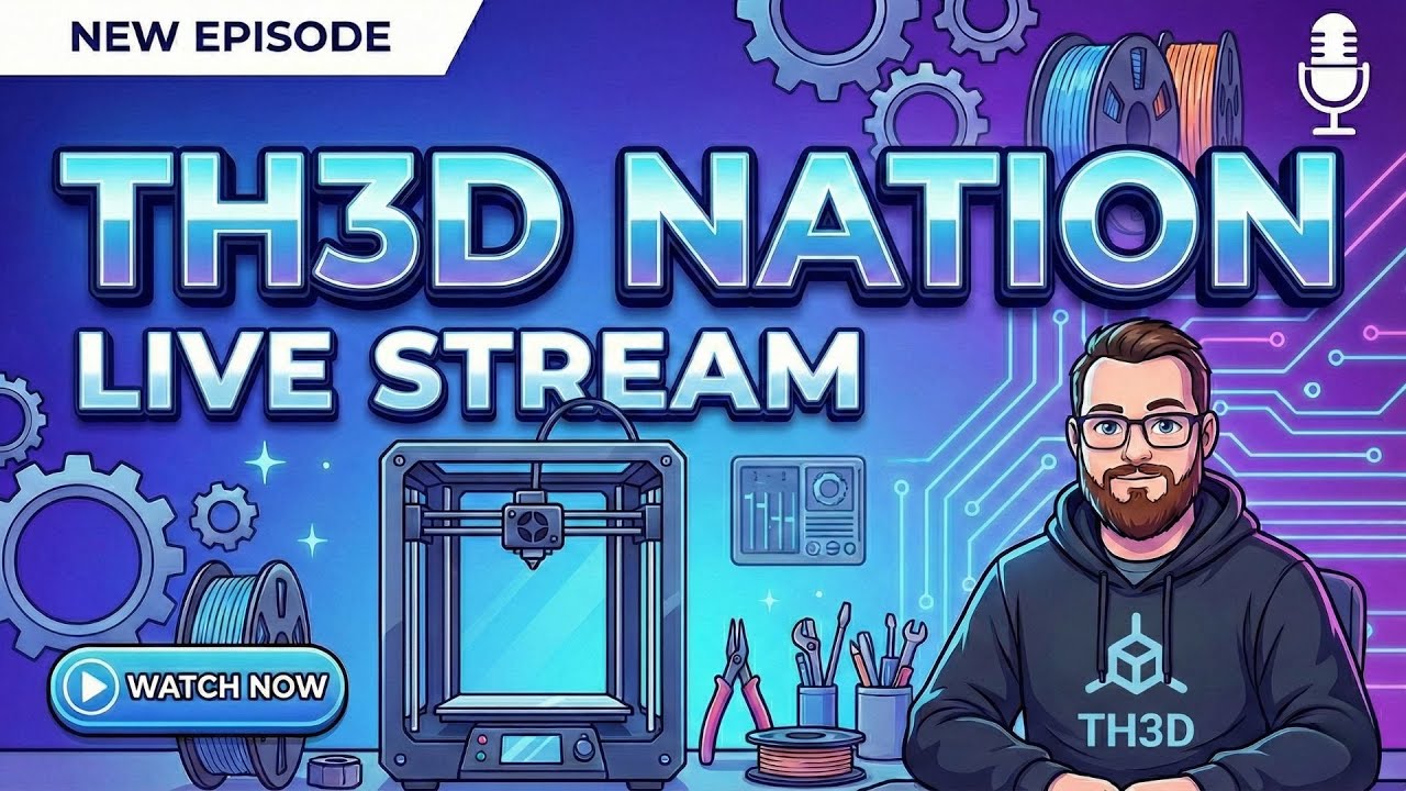 TH3D Nation Returns: The 2026 Relaunch! – Episode 1 - 3D Printer Ban ...