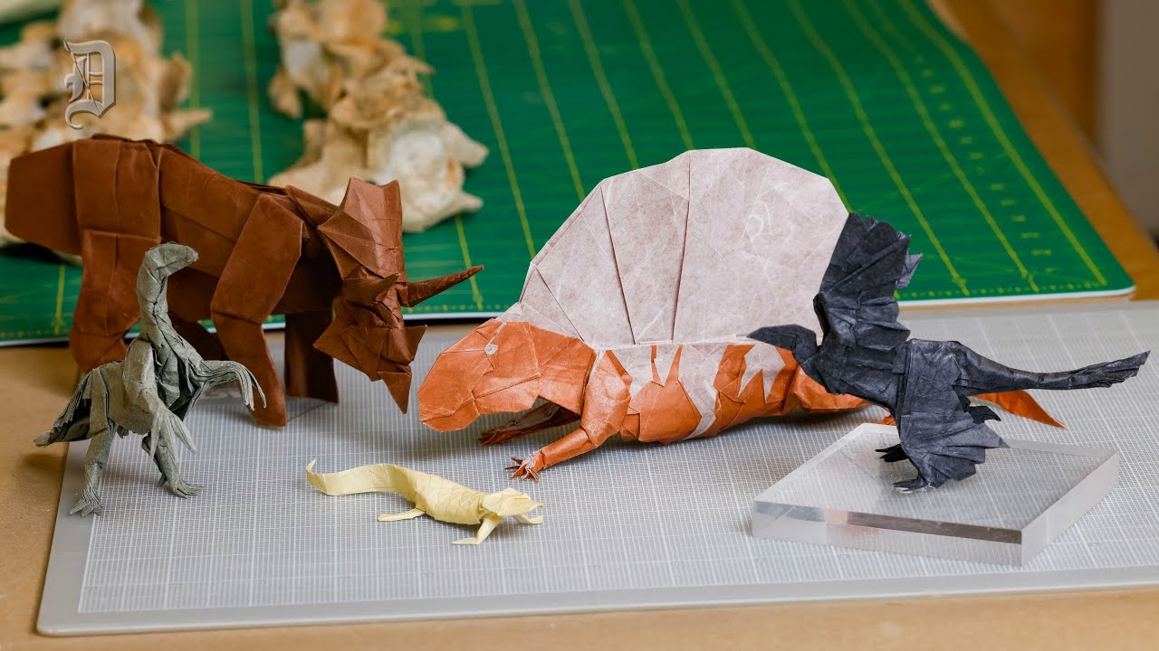 Meet international dinosaur origami champion, SMU’s Travis Nolan - YouTube