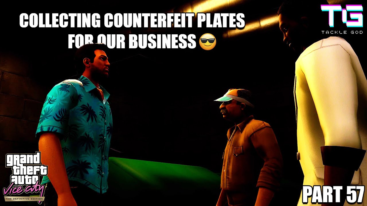 Collecting Counterfeit Plates For Our Business 😎 | GTA Vice City ...