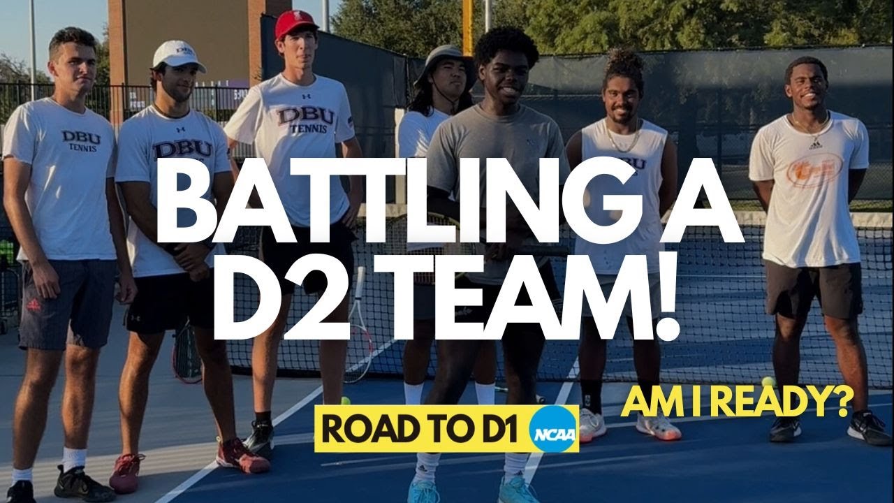 Can Road To D1 Compete Against A D2 Team?! - YouTube