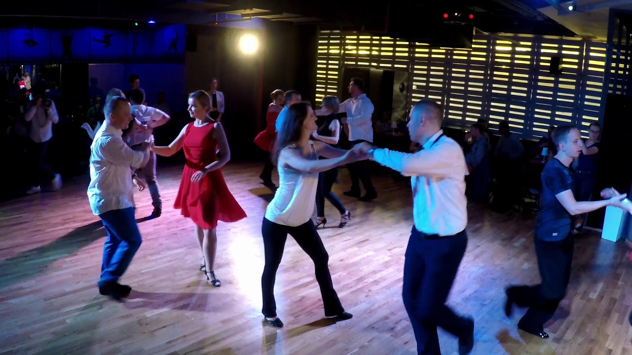 Turniej Modern Jive competition Warsaw 2018 Ceroc - YouTube