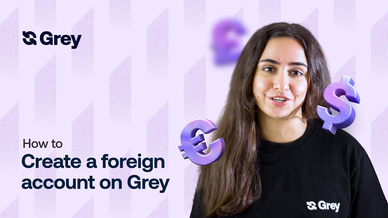 Open international bank accounts online for free with Grey.co - YouTube