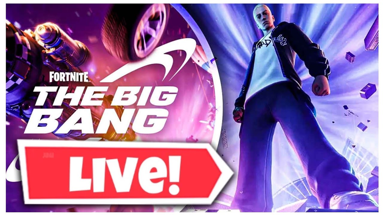 Fortnite OG Eminem Full Live Event - YouTube