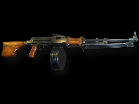 DAYS GONE RPD Machine Gun - YouTube