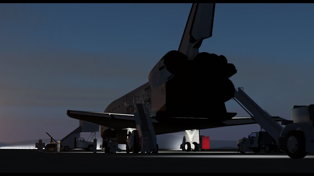(STS-76) Russian-Mir Landing - YouTube