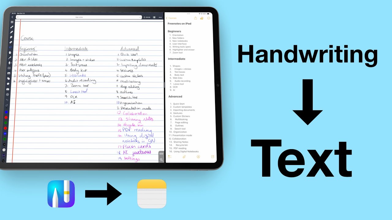 WORKFLOW | Handwriting to Text: How I Moved Notes from Noteful to Apple ...