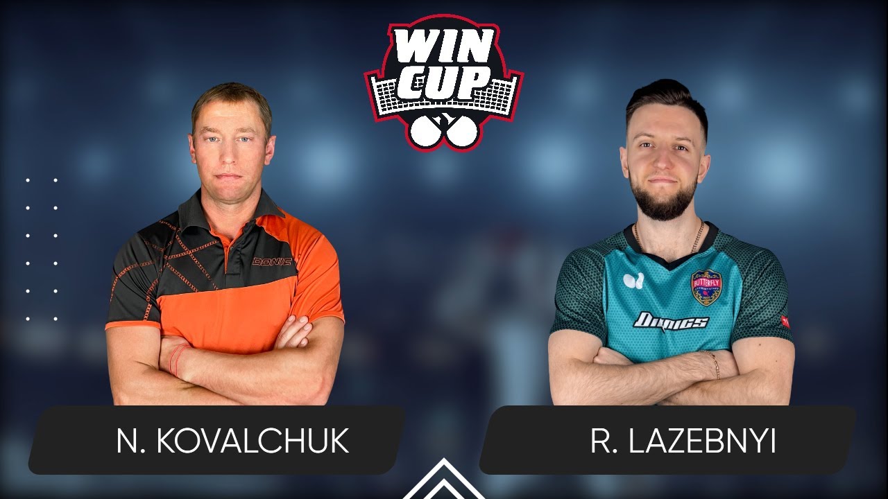 13:45 Nazarii Kovalchuk - Ruslan Lazebnyi West 2 WIN CUP 03.04.2024 | TABLE TENNIS WINCUP - YouTube