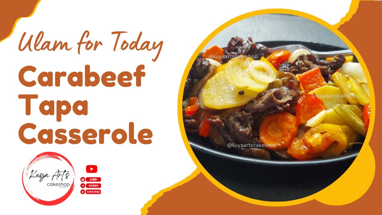 Ulam for Today: Carabeef Tapa Casserole (Tapang Kalabaw) - YouTube