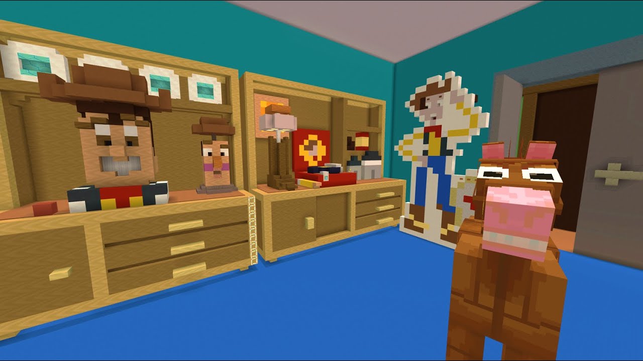 Minecraft - Toy Story Mash-Up (6) - Woody's Roundup - YouTube