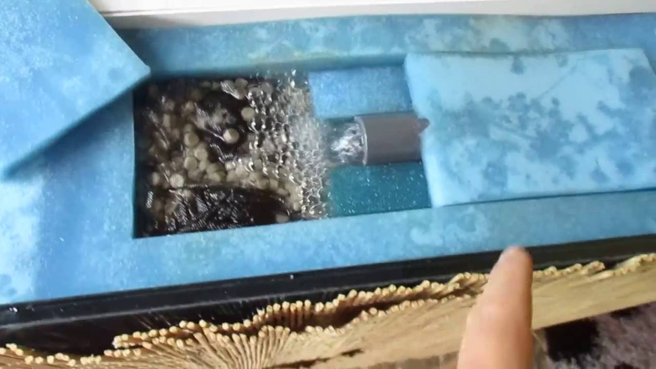 hmf-filter-hybrid,eigenbau aquarium - YouTube