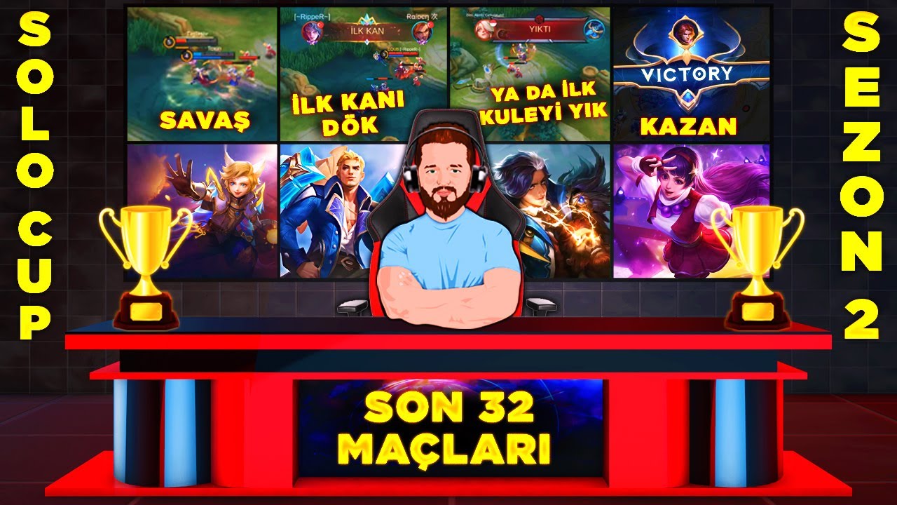 SOLO CUP SEZON 2 | SCS2 SON 32 MAÇLARI | Mobile Legends: Bang Bang ...