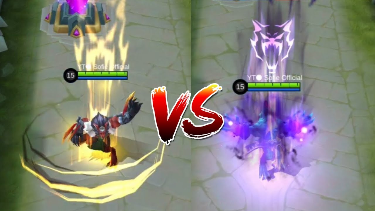 ROGER EPIC SKIN COMPARISON ( Mobile Legends Leak ) - YouTube