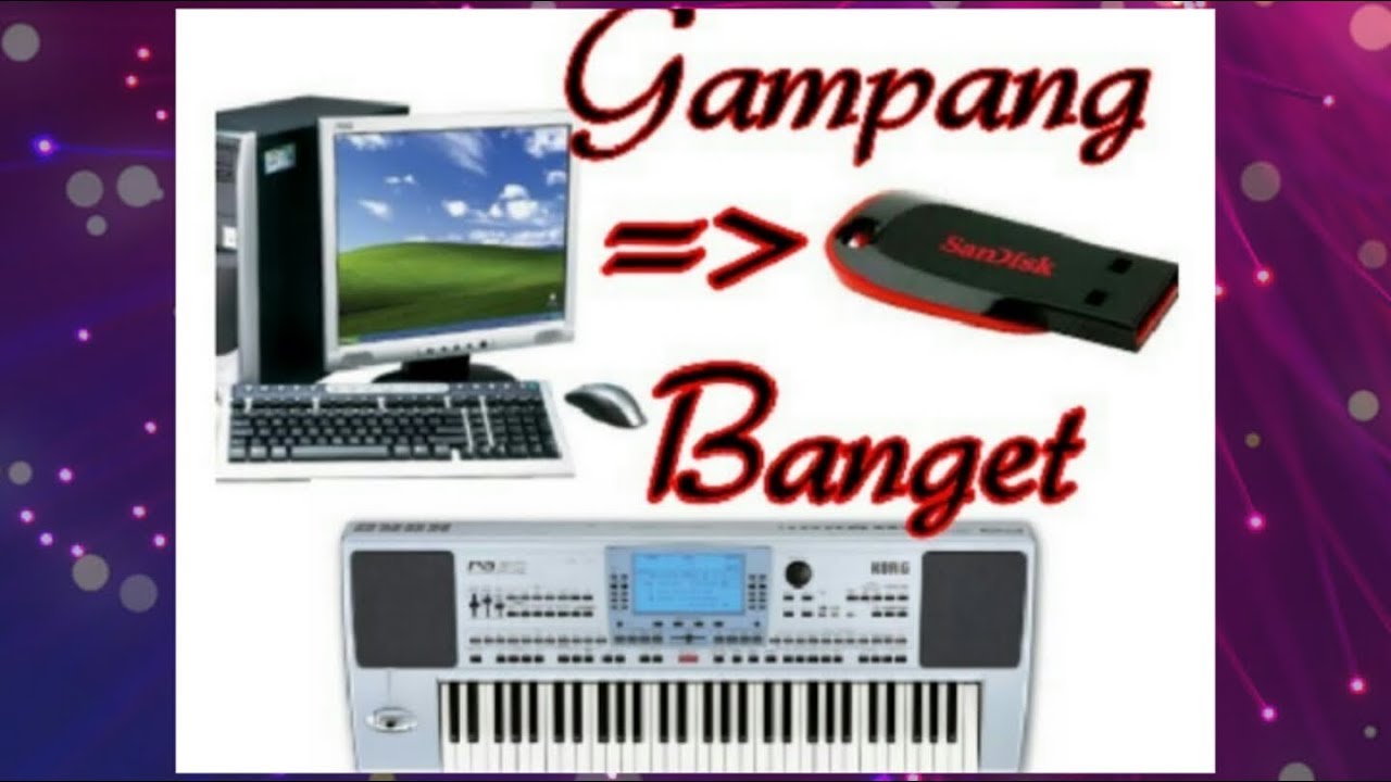 Cara Copy Style Keyboard-dari Komputer ke Flashdisk - YouTube