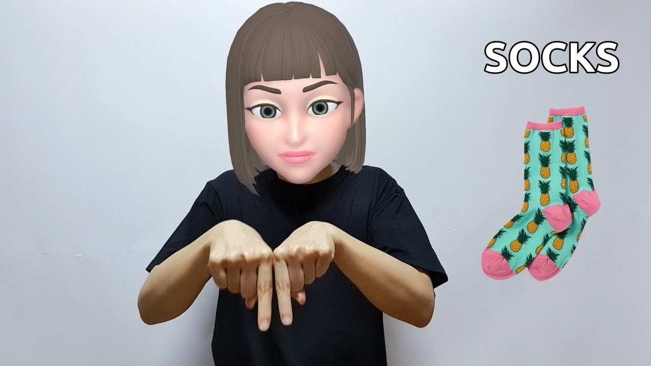 American Sign Language (ASL) Lesson: Socks - YouTube